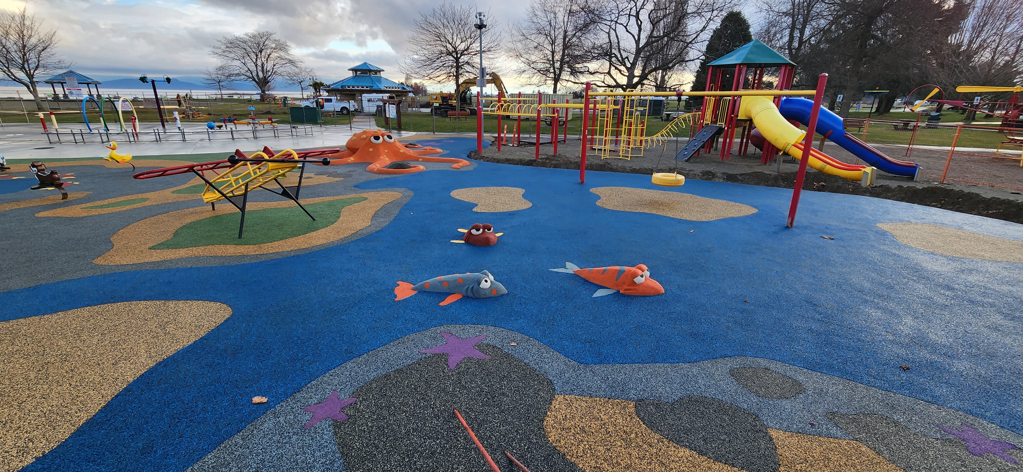 Check out this awesome video of the recently resurfaced area in the Lions Ventureland Playground ...